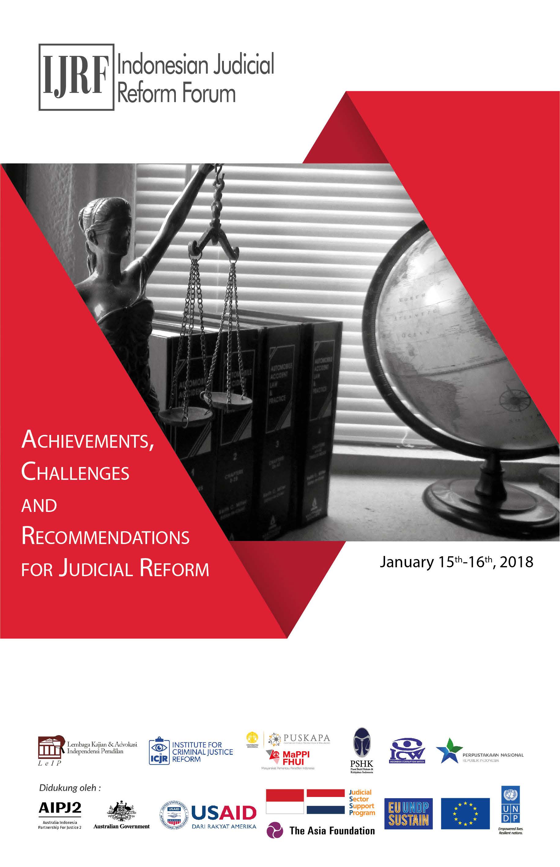 Achievements, Challenges, and Recommendations for Judicial Reform ...